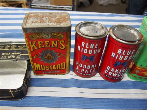 Assorted Vintage Tins Bodnarus Auctioneering