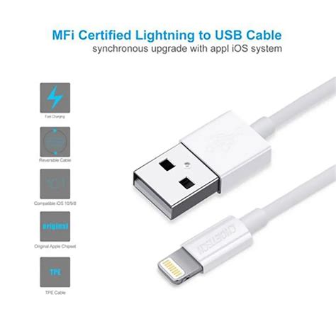 Buy Choetech Usb To Lightning Cable IP With Packing Online South Asian Central