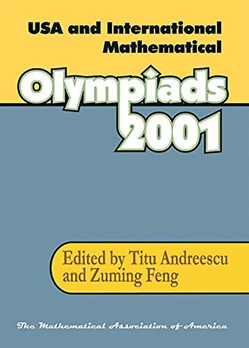 buy usa and international mathematical olympiads 2001 problem books