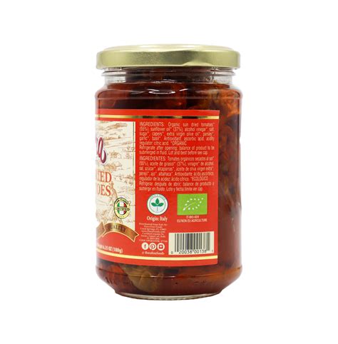 Sun Dried Organic Tomatoes In Oil Flora Fine Foods