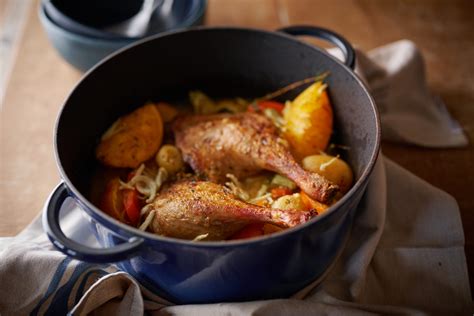 One Pot Duck Cider And Orange Casserole Recipe · Gressingham