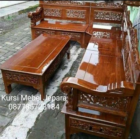 Kursi Tamu Kayu Jati Bagong Lazada Indonesia