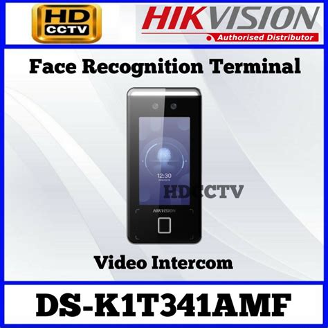 Jual Acces Control Absensi Face Hikvision Ds K1t341amf Shopee Indonesia