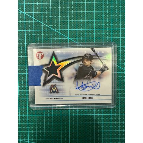 2022 Pristine 鈴木一朗 Ichiro 球衣親筆簽名卡 蝦皮購物