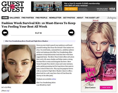 Elke Brow Collection From Brow Specialist Elke Von Freudenberg