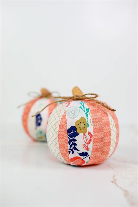 Mini Mod Podge Pumpkins So Darling For Fall