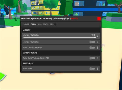 Youtuber Tycoon ScriptRB