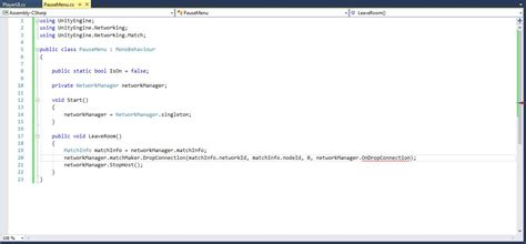 Network Manager Issue Please Help Cant Find Any Solution · Issue 26 · Brackeys Multiplayerfps