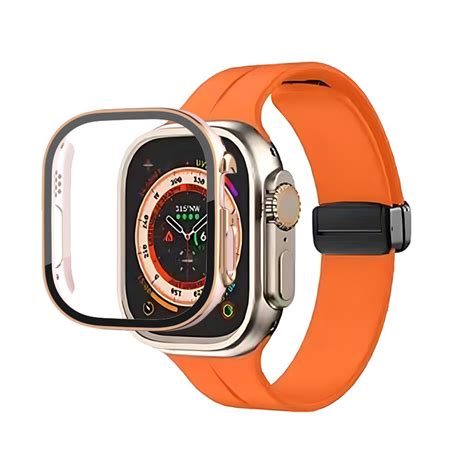 49mm size For Apple watch Ultra Series 8 49mm iWatch marine strap smart ...