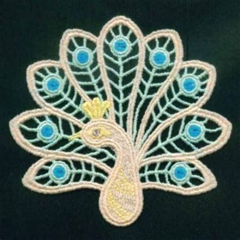 Fsl Beautiful Peacock Machine Embroidery Design Embroidery Library At