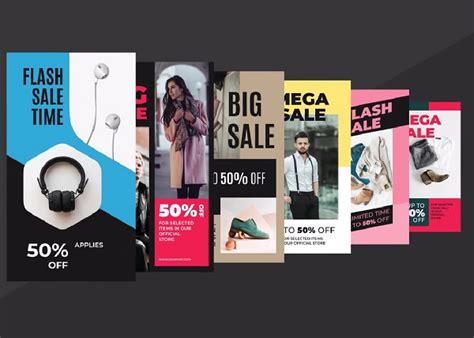 پروژه افتر افکت با موضوع فروش ویژه Flash Sale Vertical