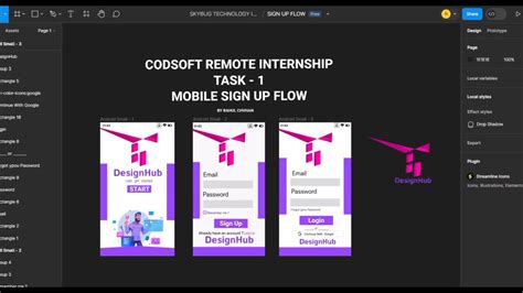 Rahul Chavhan On Linkedin Uidesign Uxdesign Designintern Codsoft