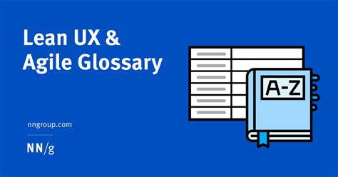 Lean Ux And Agile Glossary Nng