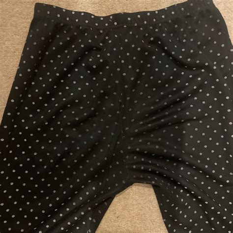 Nasty Gal Black And White Dotted Flares Some Dots Depop