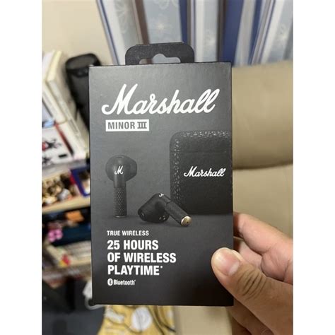 Marshall Minor Iii無線藍牙耳機 公司貨 蝦皮購物