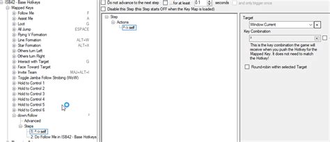 macro jump follow down follow