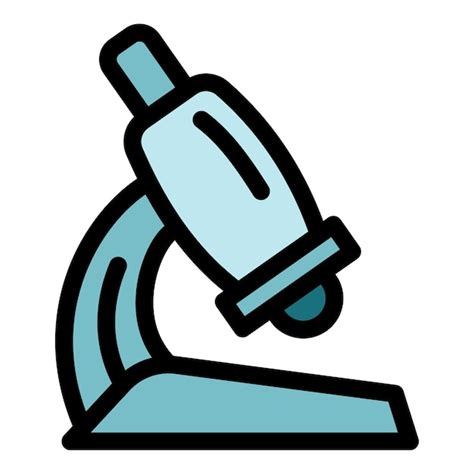 Premium Vector Science Microscope Icon Outline Science Microscope