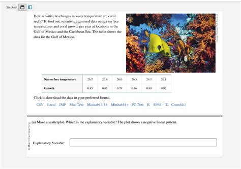 How Sensitive To Changes In Water Temperature Are Chegg