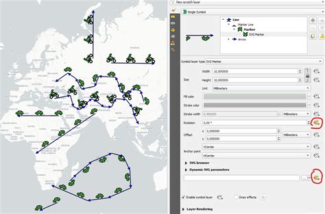 Symbology Advanced QGIS Marker Line Symbol Controls Geographic Information Systems Stack