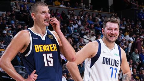 Luka Doncic Faces Off Against Nikola Jokic In Round 2 Mvp
