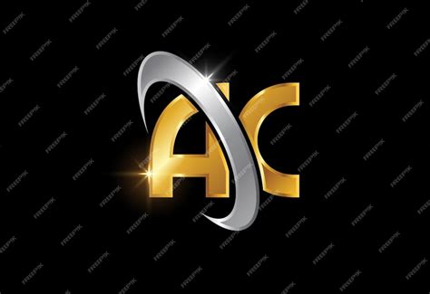 Lettre Initiale Ac Logo Design Vector Template Symbole De L Alphabet