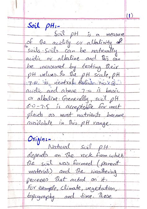 SOLUTION Soil Ph And Its Importance Lecture Notes Studypool