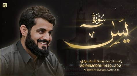سورة يس كاملة بترتيل متنوع من اجمل تلاوات للشيخ رعد الكردي الليلة 29
