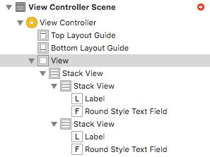 Stretch Fill Content In Uistackview On Ios