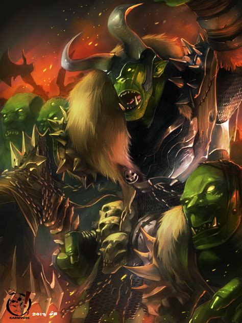 Orc Party By Karnxjiro On Deviantart