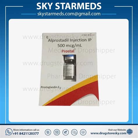 Prostal Alprostadil Injection Prescription At Rs 5520 Vial In Nagpur