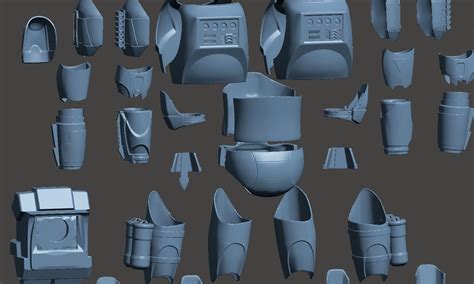 Full Clone Republic Commando Armor Onesix Onesixth 12inch 3d Model 3d Printable Cgtrader