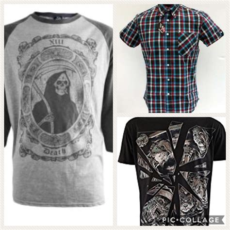 Summer Clothing For Men Alternative Rock Indie Clothing The