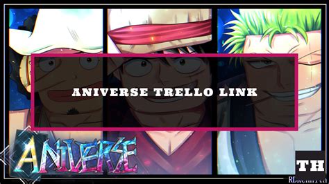Aniverse Trello Link And Discord Server October 2025 Try Hard Guides