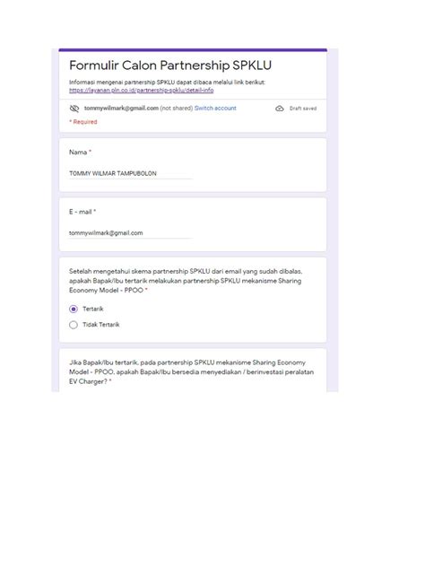 Formulir Spklu Pln Pdf