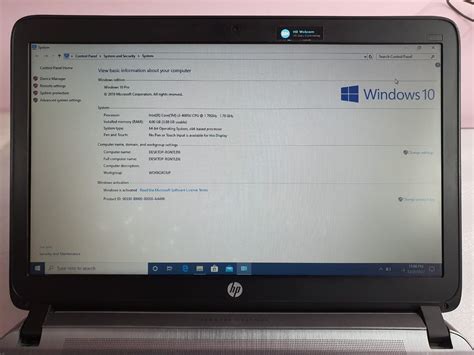 Core I Probook HP Laptop DDR Screen Size Smart Computers ID