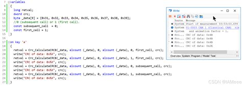 capl内置crc函数crc calculatecrc8概述 capl crc csdn博客