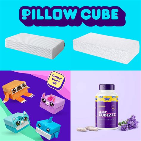 Pillow Cube Squared Away For Sleep Party