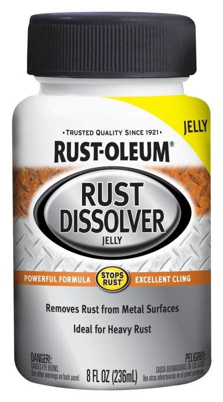 Rust Oleum Dissolver Rust Jelly Btl 8oz Cloverdale Building Supplies