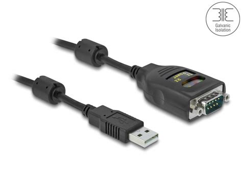 Delock Products 64154 Delock Isolator Usb 20 Type A To Rs 232 D Sub 9