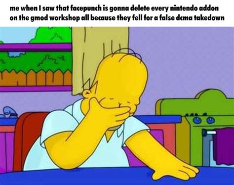 Homer Simpson Facepalming Meme By Redkirbdaredpuffball On Deviantart