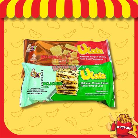 Jual Snack Ulala Chip Keripik Rumput Laut Jajan Viral Jajan Jadul Snack Harian
