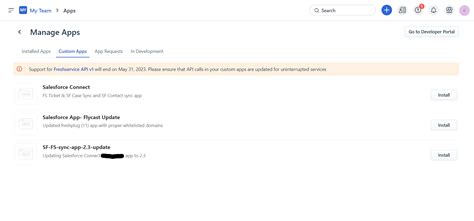 Unable To Install Custom App Failed To Submit Installation Parameters