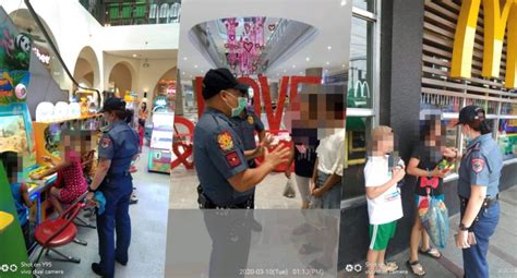 Students Loitering Around Malls Sent Home By Cops Amid Covid 19