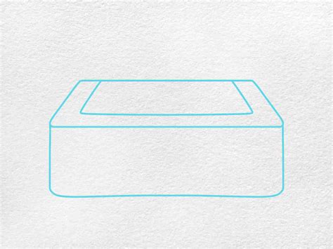 How To Draw Computer Printer