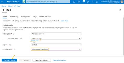 Azure Event Hub Integration ThingsBoard Professional Edition