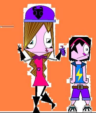 Invader Nil Ash SIR Human Forms Invader Zim FanCharacters Photo