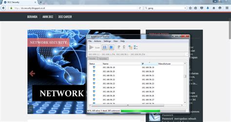 Scanning Ip Jaringan Menggunakan Advance Ip Scanner ~ Dcc Security