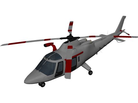 Agusta A109 3d Model 3dcadbrowser