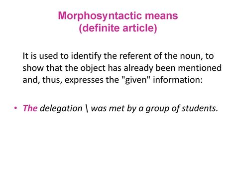 The Sentence Functional Aspect Actual And Pragmatic Syntax Online