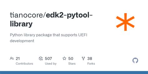GitHub Tianocore Edk Pytool Library Python Library Package That Supports UEFI Development